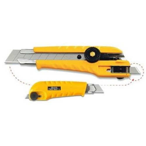 (Olfa L-3 - 6pc) £6.88 - OLFA L-3 Heavy Duty 2-Way Cutter