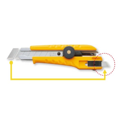 (Olfa L-3 - 6pc) £6.88 - OLFA L-3 Heavy Duty 2-Way Cutter